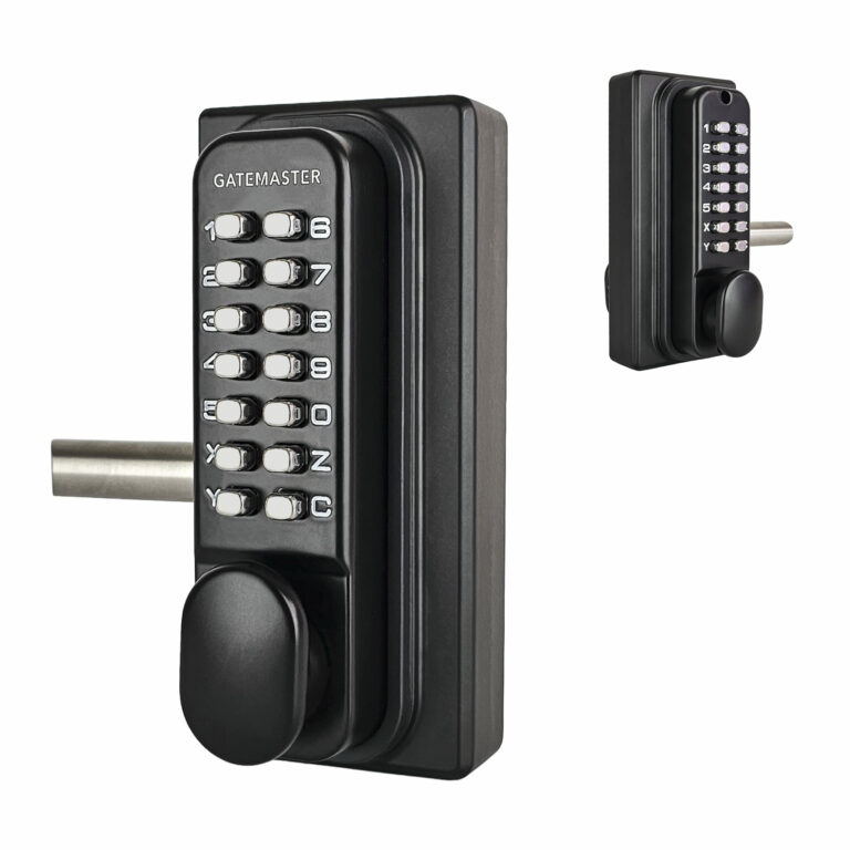 Quick-Exit Gate Lock with Keypad Code Entry | Gatemaster Locks