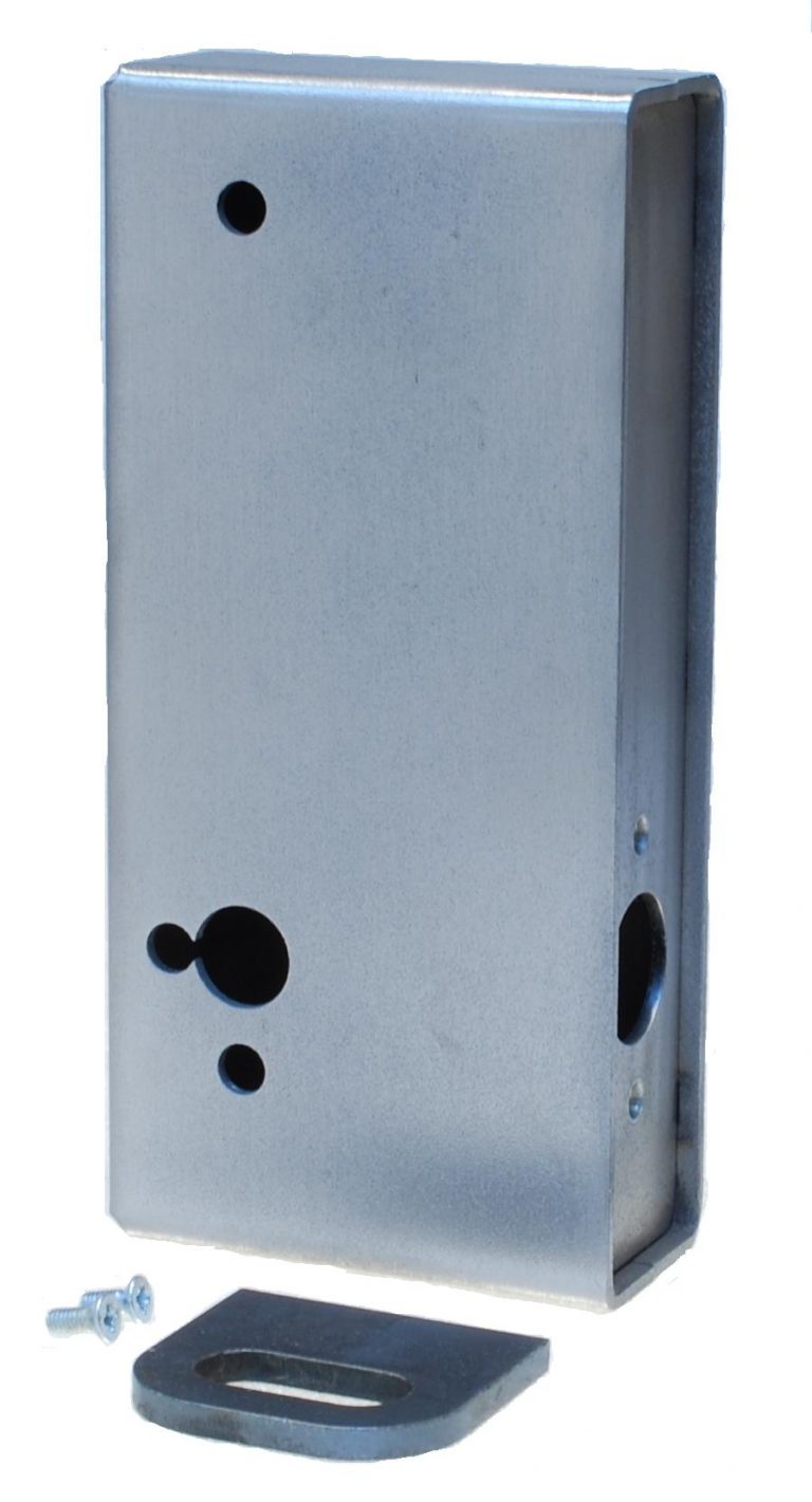 Gatemaster weldable steel lockcase for digital locks | Gatemaster Locks