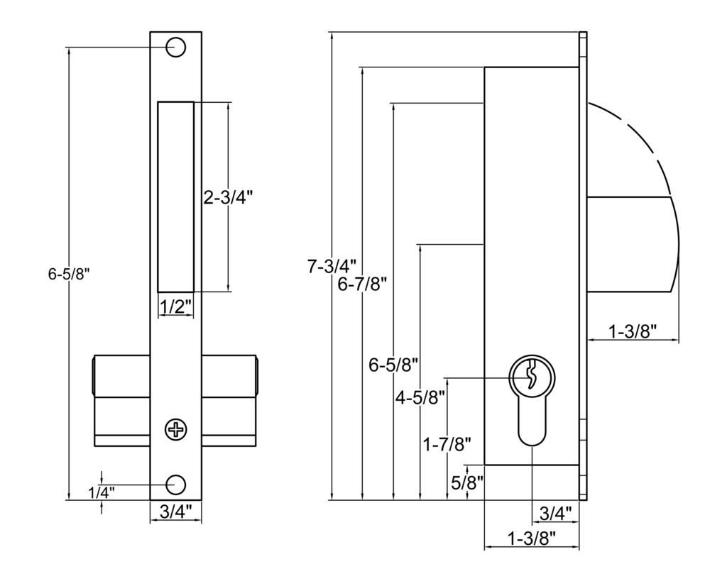 Narrow Deadlock | Gatemaster Locks