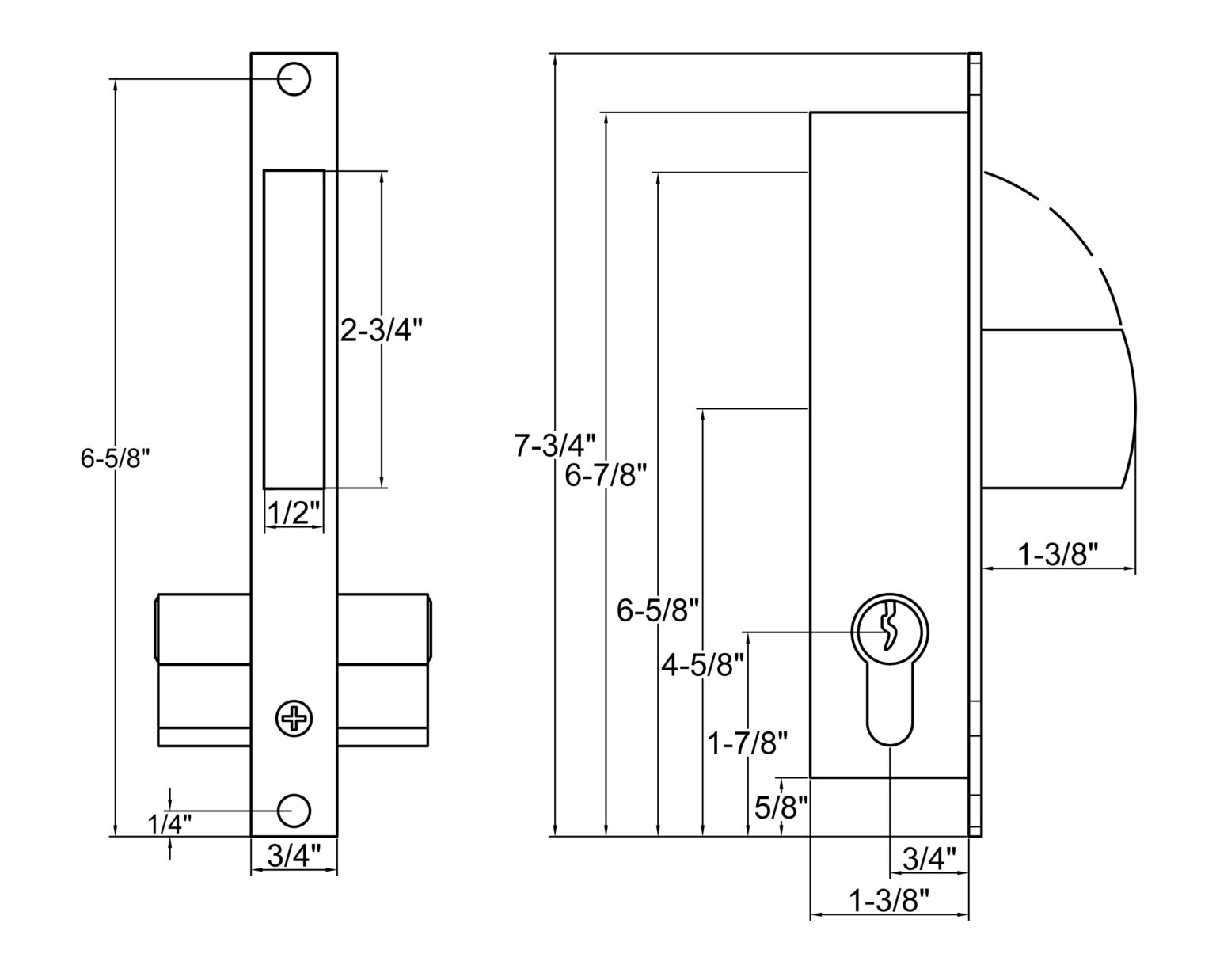 Narrow Deadlock | Gatemaster Locks