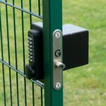 Gate locks with code, panic exit or key? Different types of locks for ...