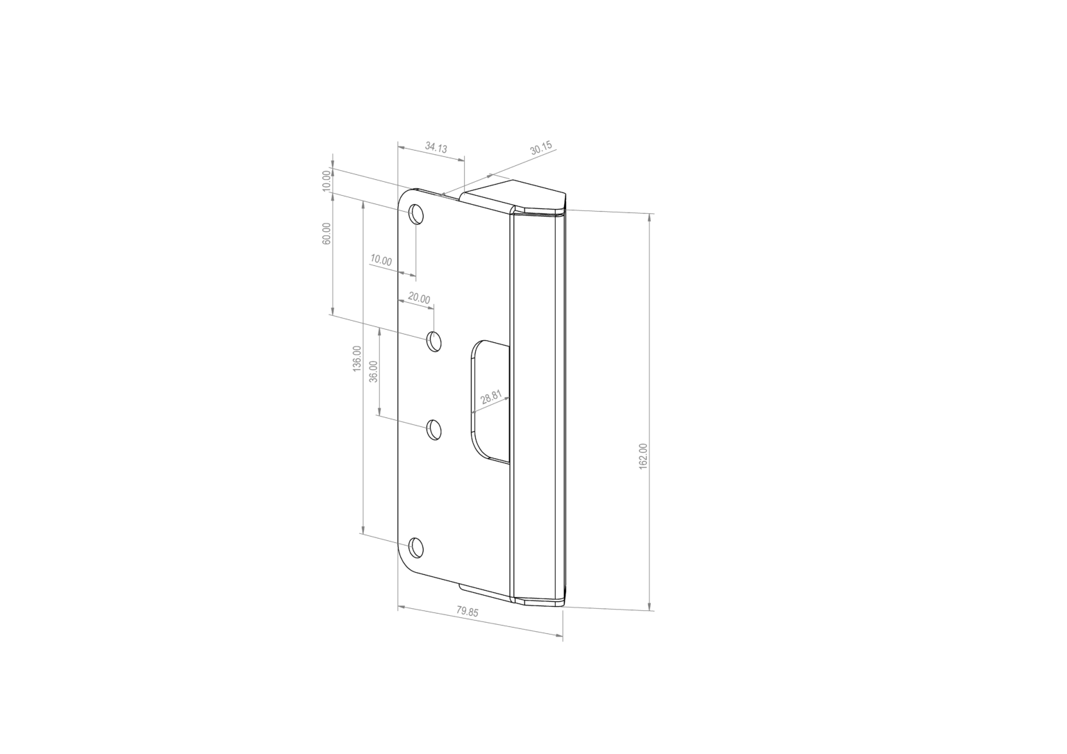Superlock Code Gate Lock | Surface Mounted | Double-Sided Keypad ...