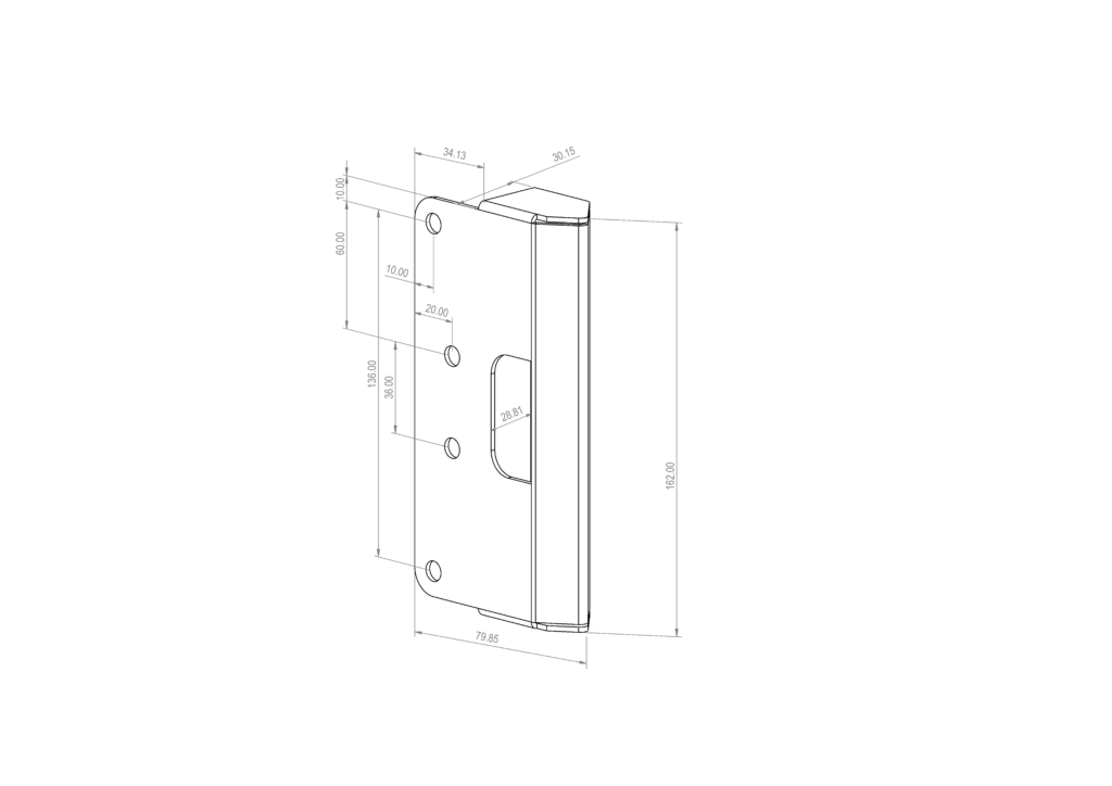 Superlock Surface Fixed Digital Gate Lock - Gatemaster Locks