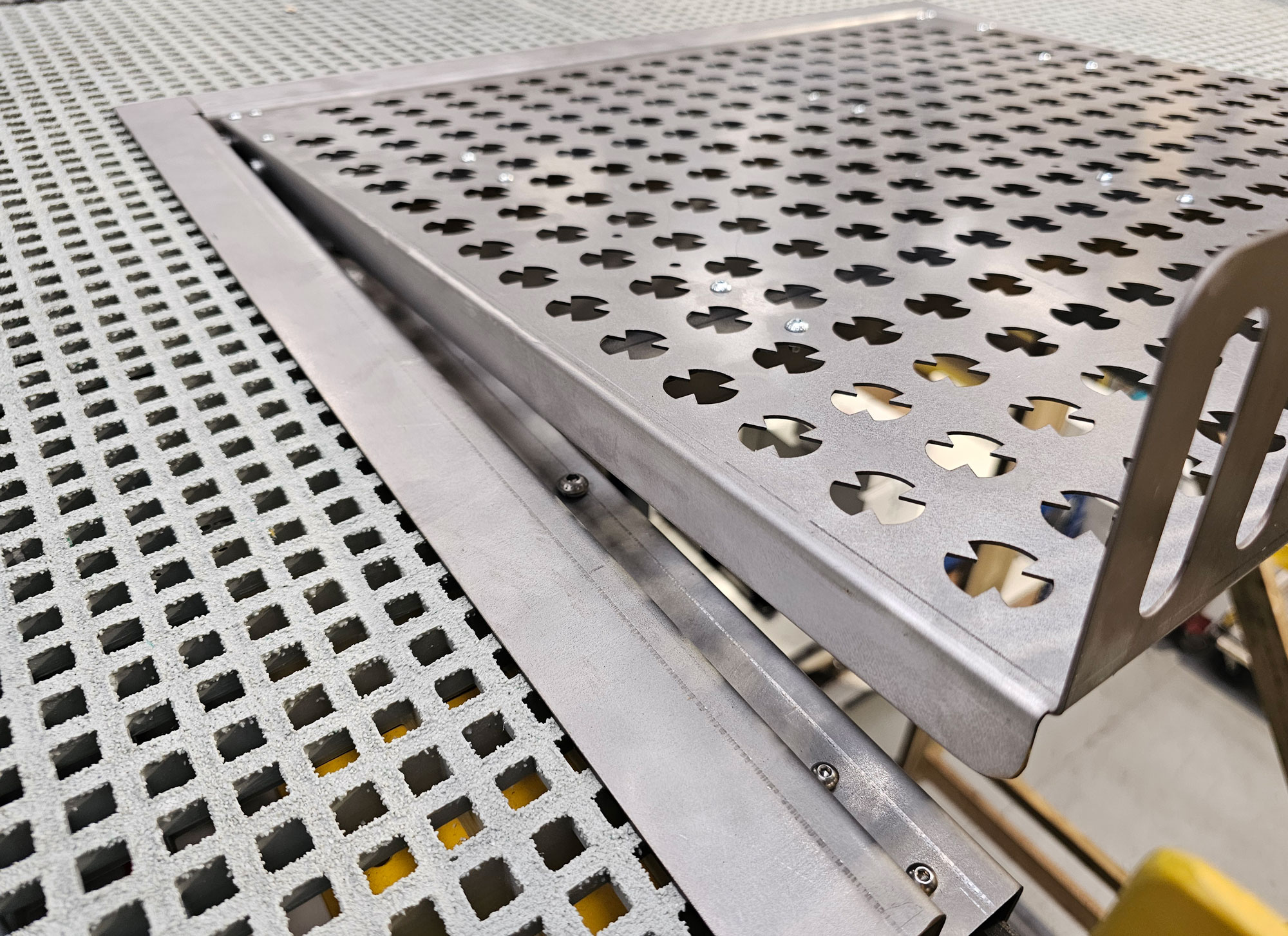 Foot-Operated Hatch Opener for Safer Ladder Access | Gatemaster