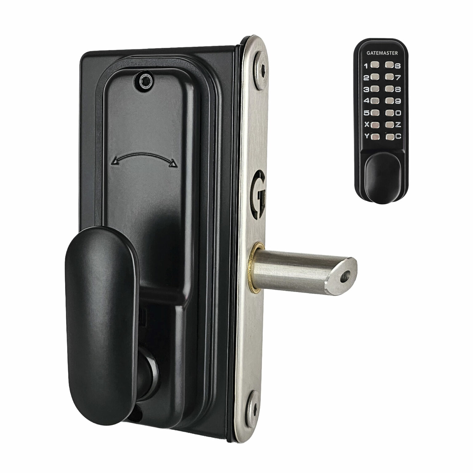Surface-mounted Superlock Code Gate Lock | Wooden Gate Lock | Gatemaster